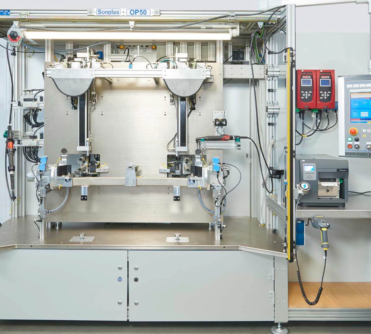 Assembly line rollbar system - Sonplas