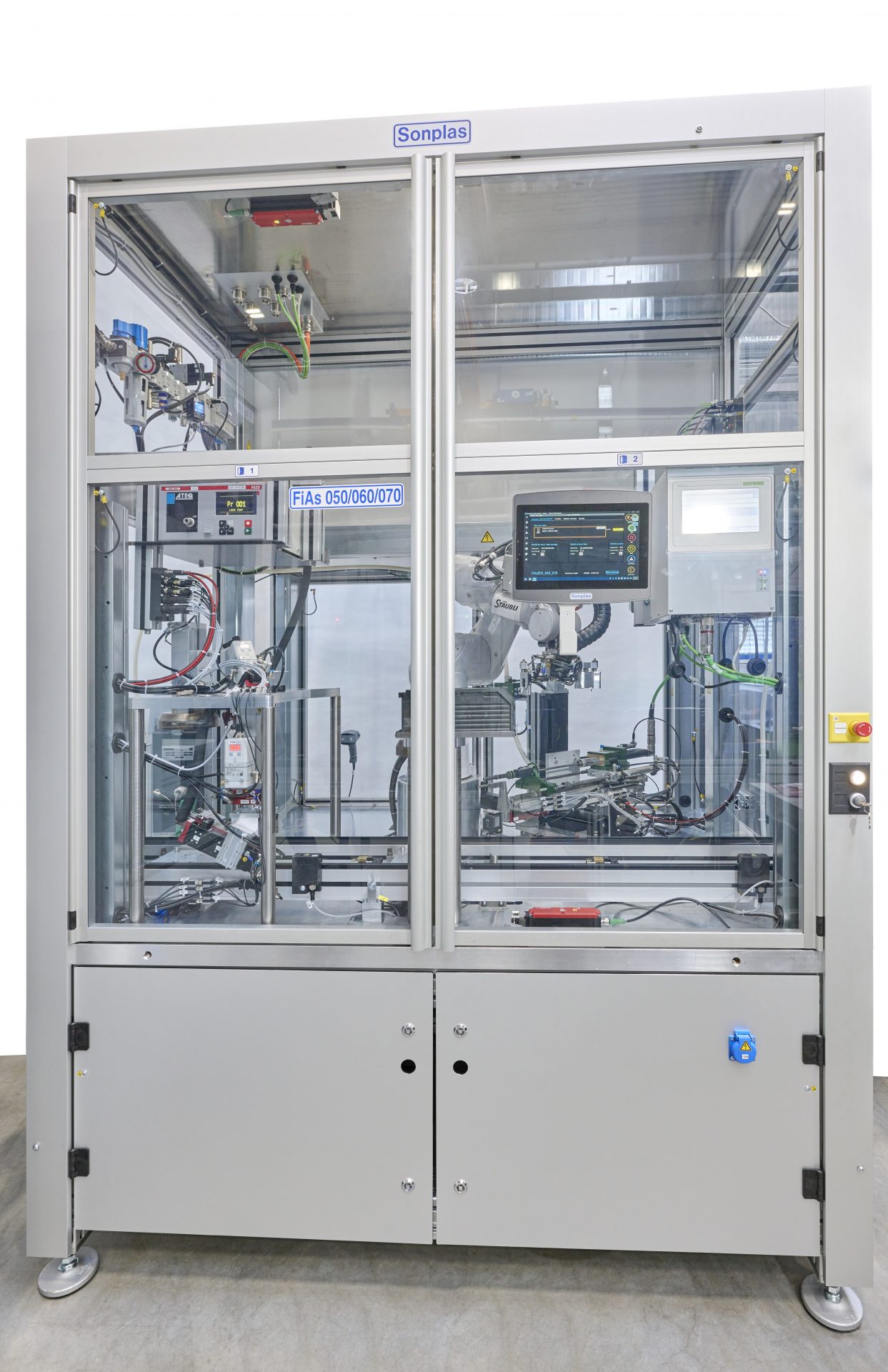 Assembly and testing system 48V drive - Sonplas