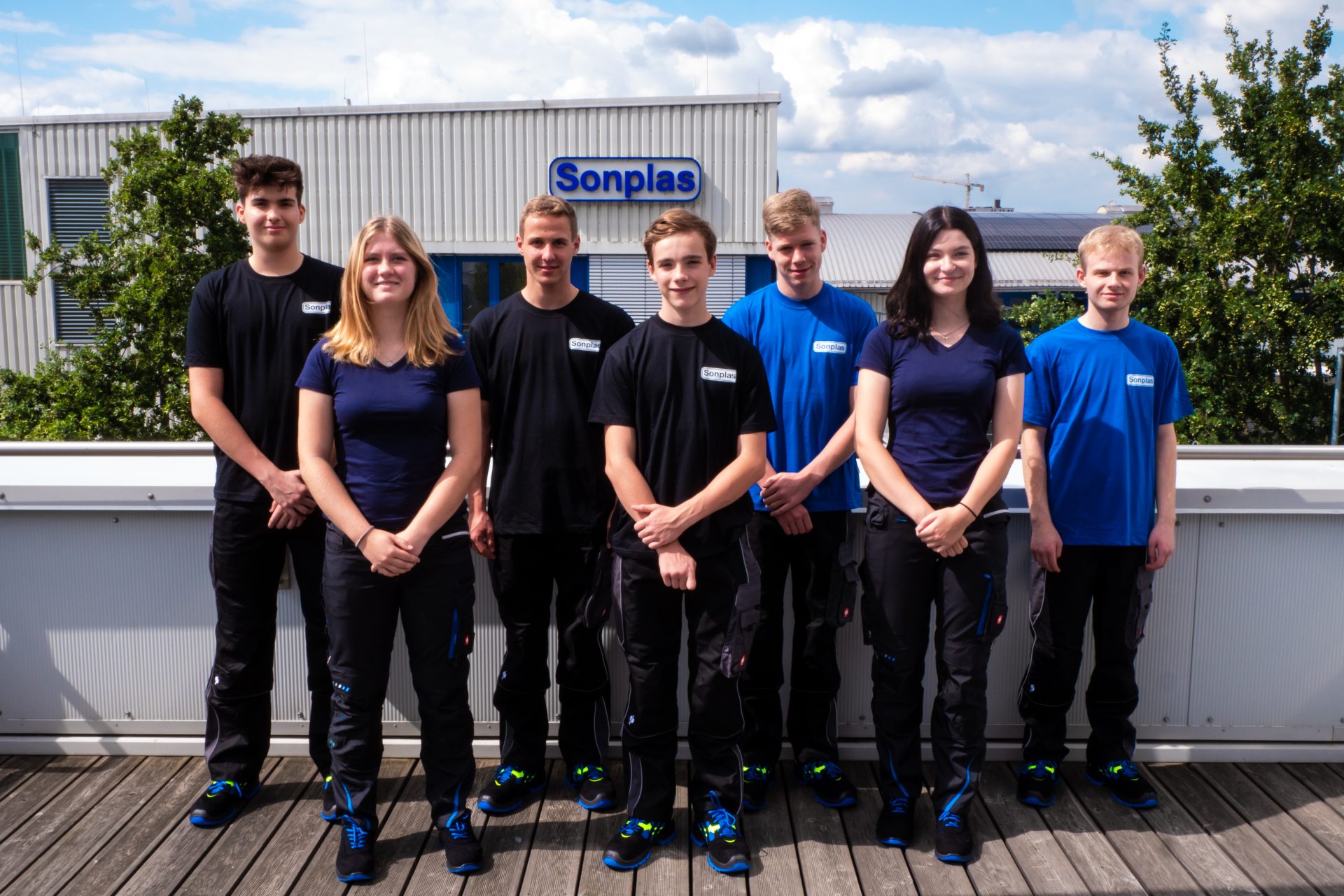 Apprenticeship start at Sonplas - Sonplas