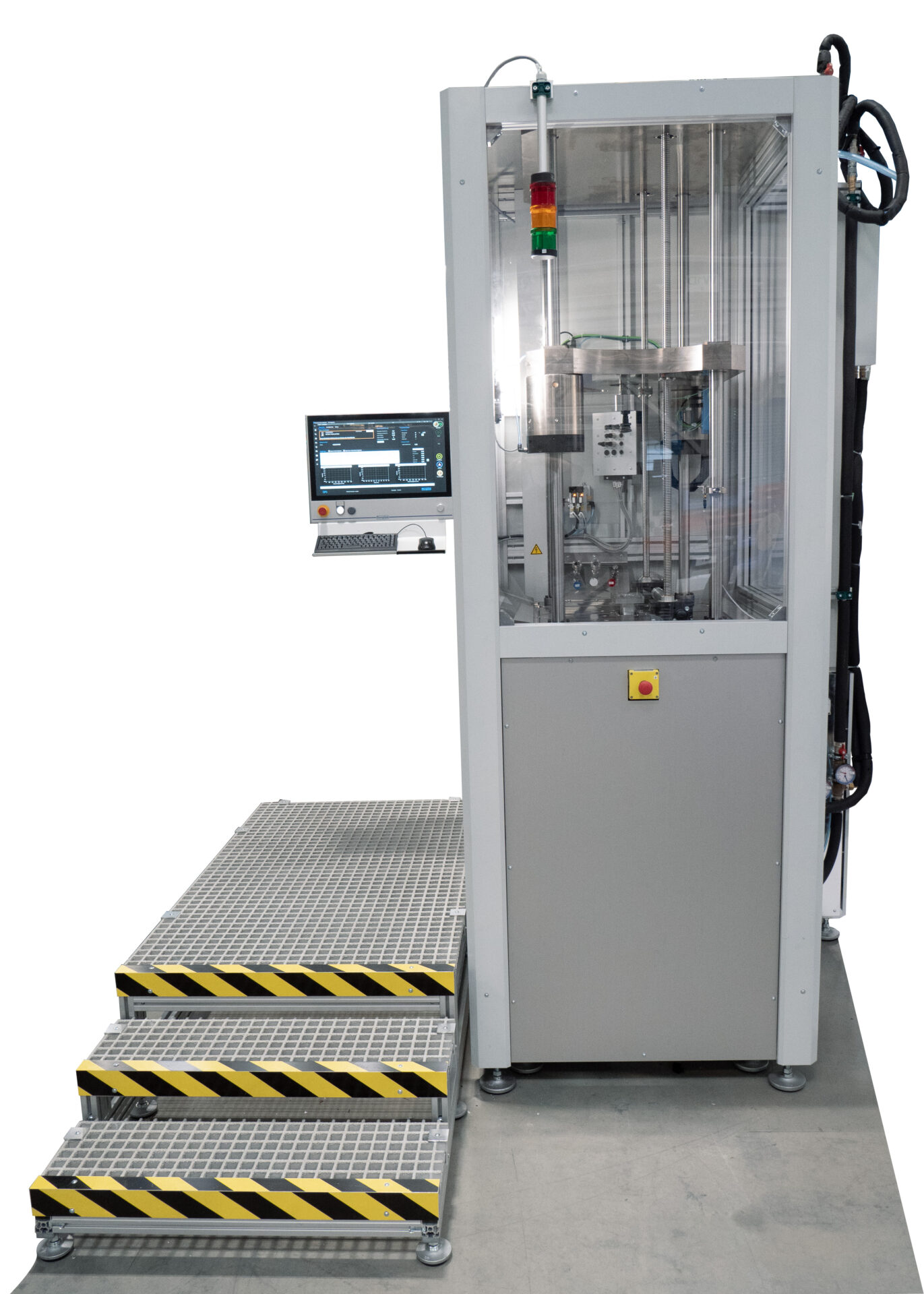 Shock absorber and valve test bench - Sonplas