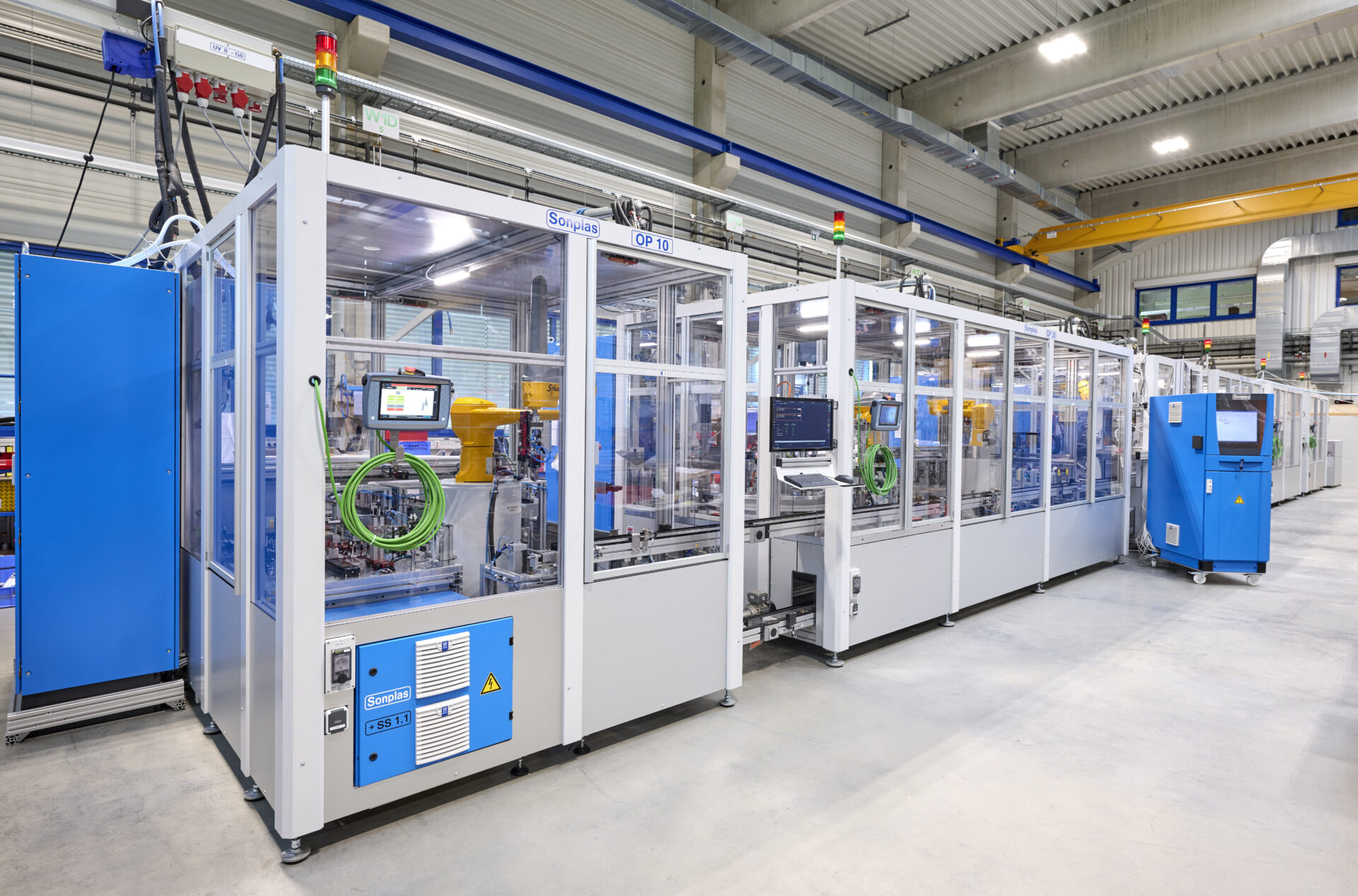 Sonplas - testing and assembly equipment - Find out more!